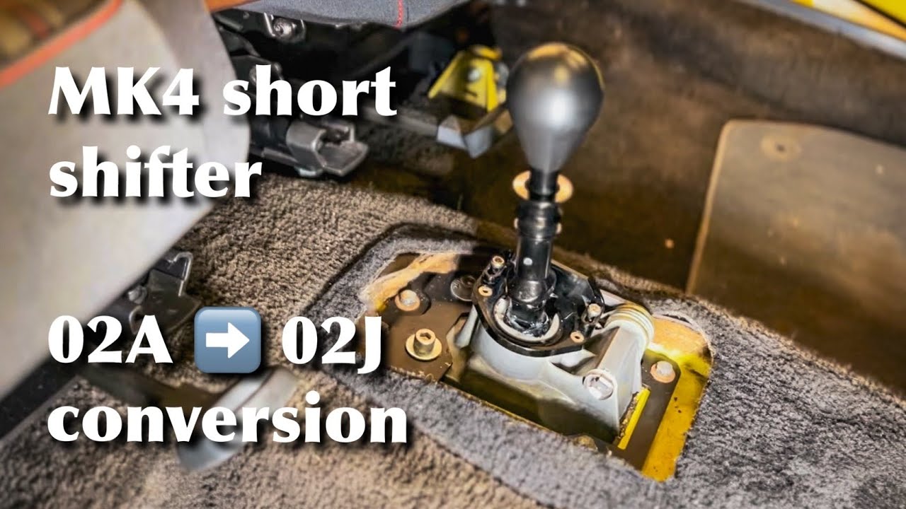 Transmission upgrades! Short shifter & 02A to 02J conversion | Cali MK1 ...