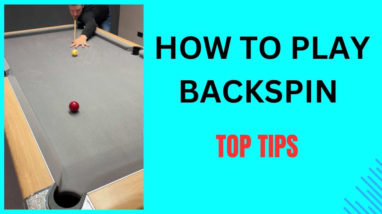 How to play BETTER. | The Backspin Shot. #8ballpool #8ball #cuesports # ...