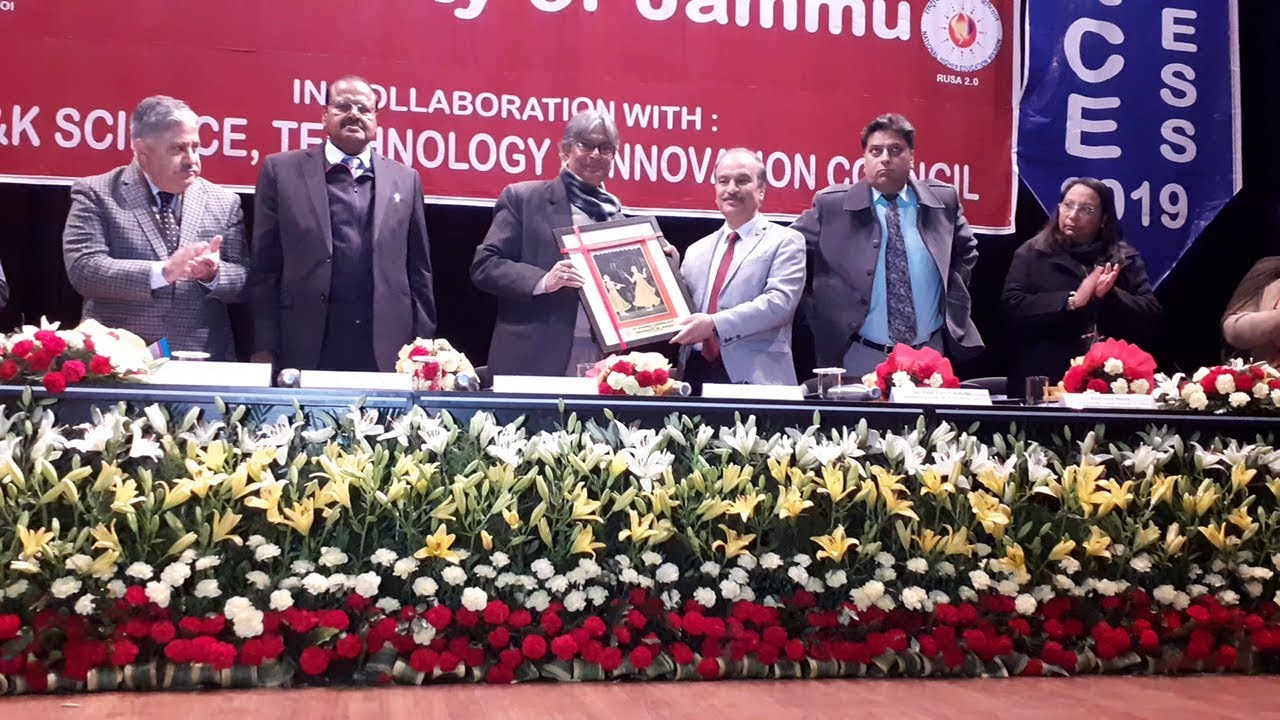 14th JK Science Congress Begins At JU - YouTube