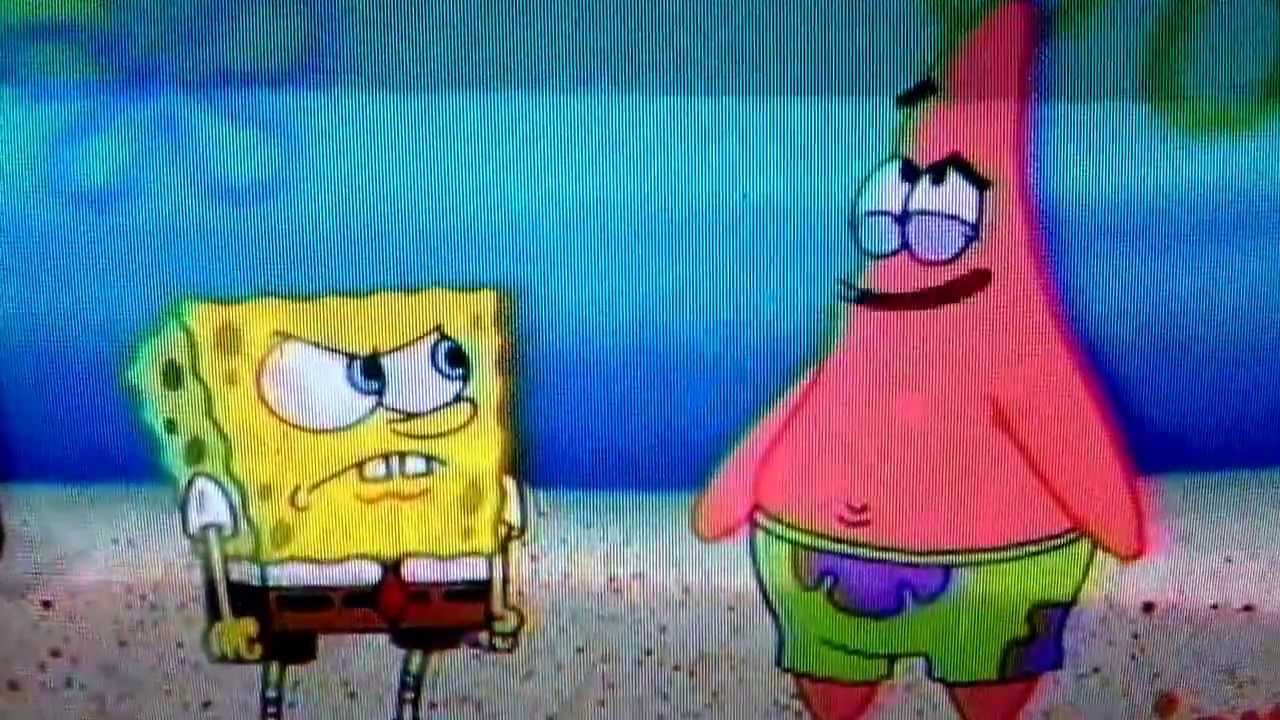 Patrick calls Spongebob Spongeboob - YouTube