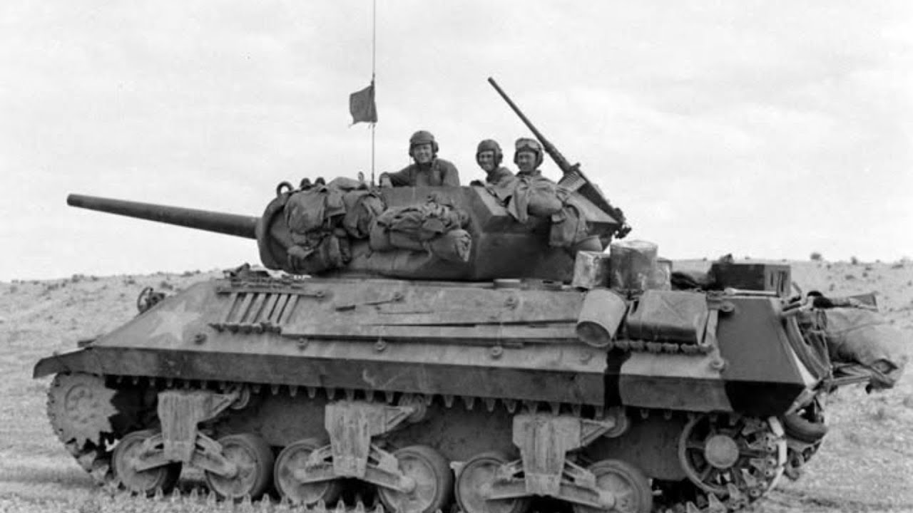 German armored crews testing captured M10 tank destroyer's 52 MPH top ...