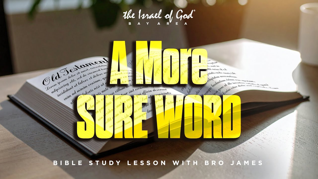 IOG Bay Area - "A More Sure Word" - YouTube