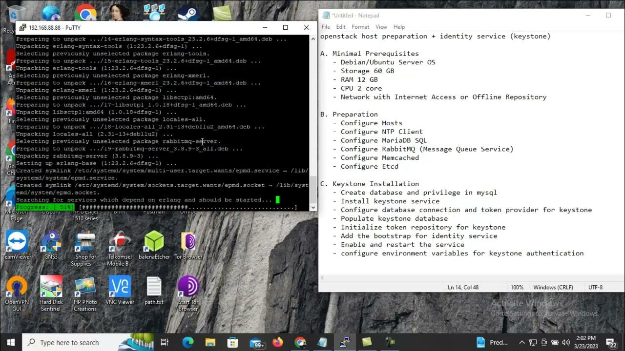 OpenStack Host Preparation & Identity Service Configuration (Keystone) - YouTube