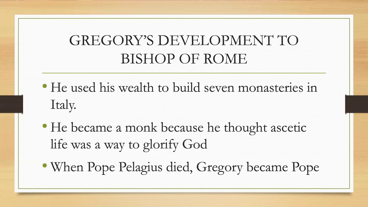 Gregory the Great - The First Medieval Pope - YouTube