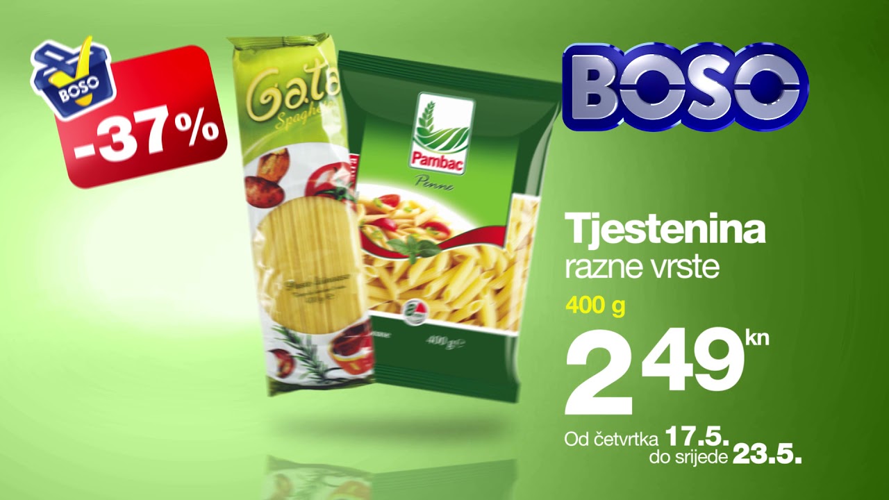 BOSO TV REKLAMA 17.-23.05.2018. - YouTube