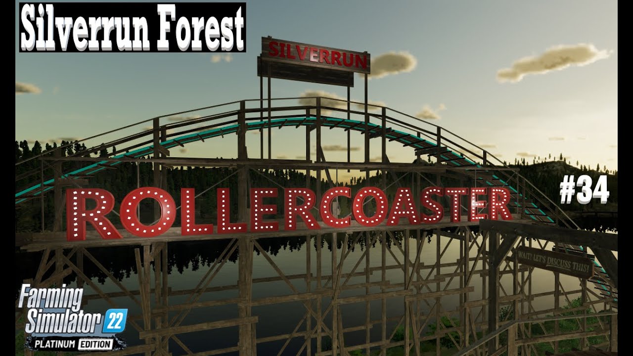 Hold On Tight Its Time To Ride Our Roller Coaster#34| Silverrun Forest ...