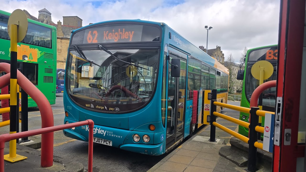 Transdev Blazefield 1732 YJ07PCY On 62 To Ilkley - YouTube