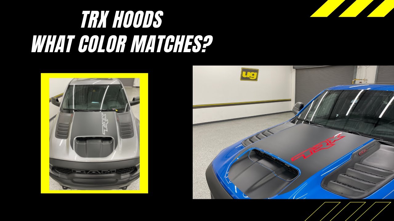 TRX Hood Graphic Color Match Options | From Underground Graphics - YouTube