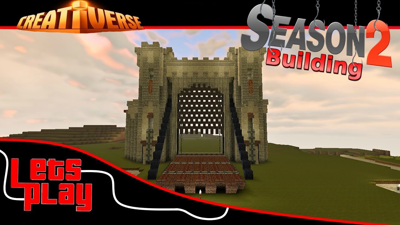 Creativerse | Part 1 | The Castle Build | This is brutal - YouTube