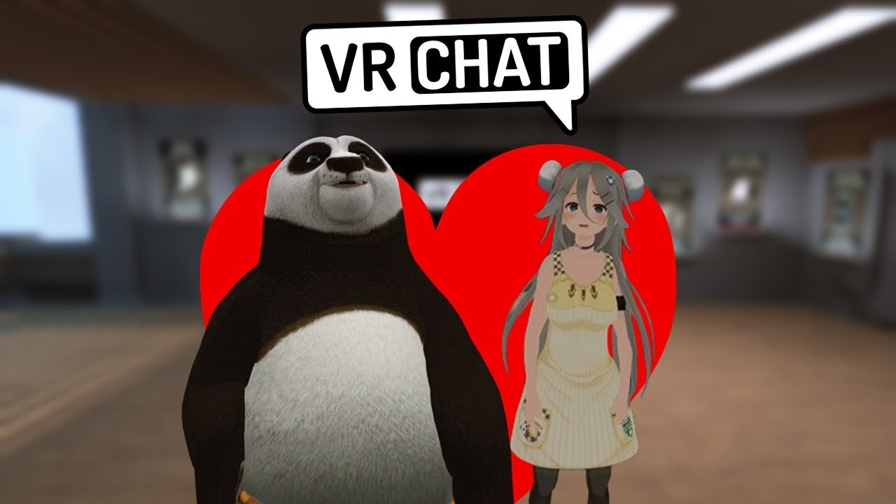 ENCONTREI A NAMORADA DO PANDA NO VRCHAT - YouTube