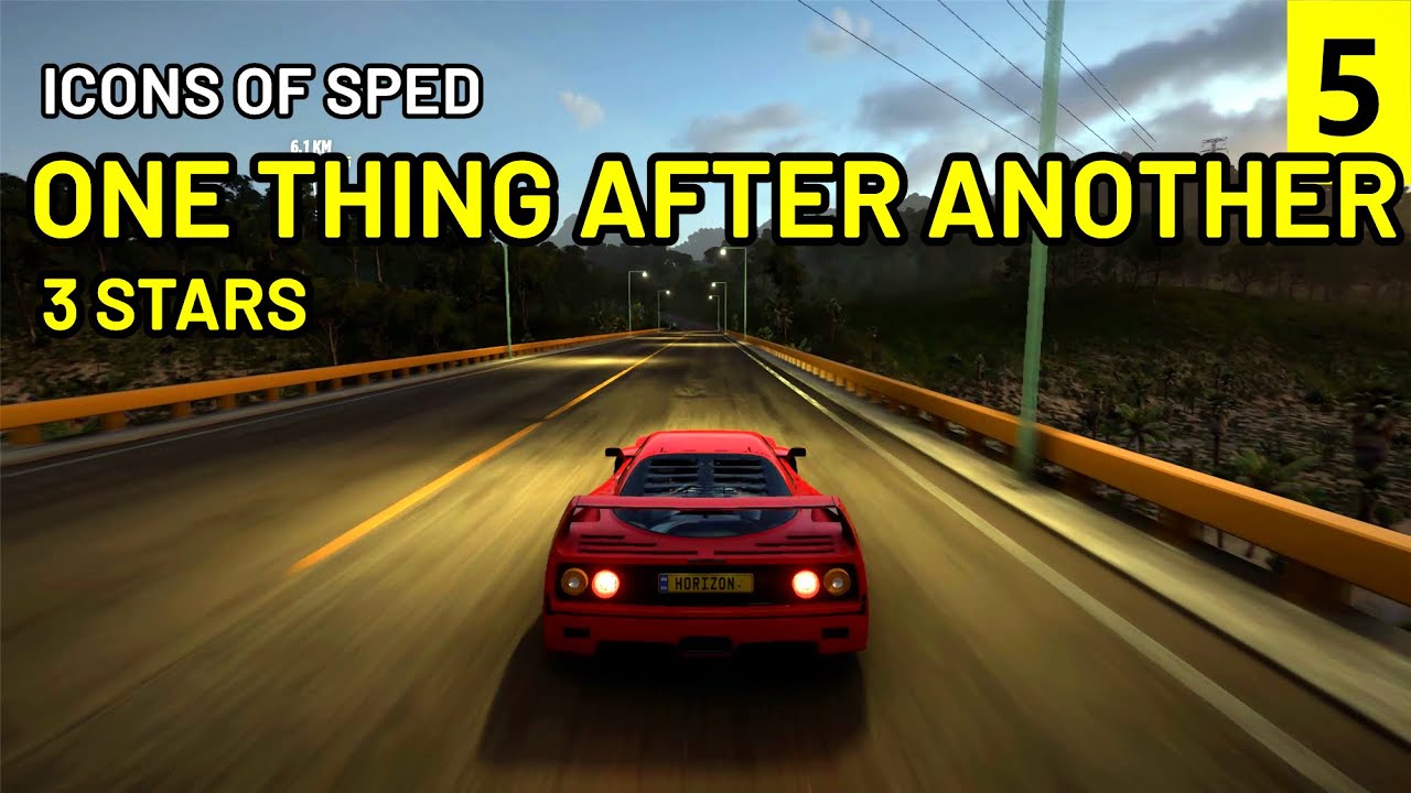 Forza Horizon 5 - One Thing After Another | Icons Of Speed - YouTube