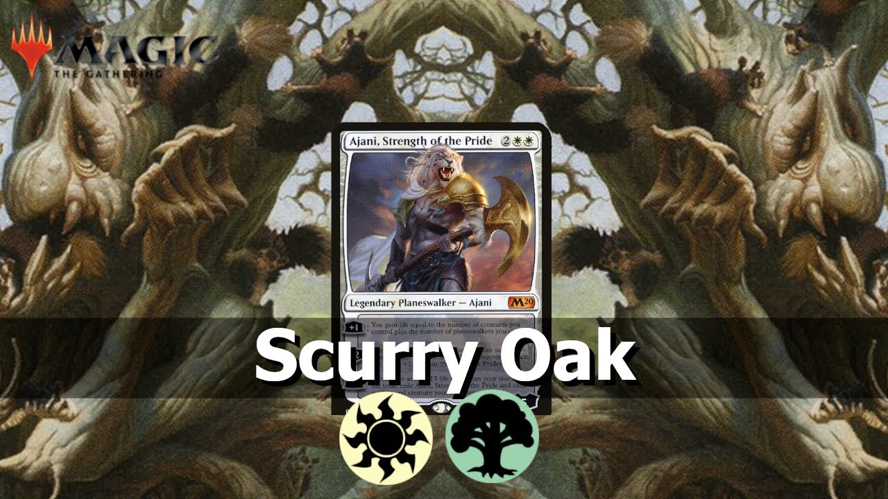 A PILLAR OF HISTORIC! Selesnya Scurry Oak | MTGA #Historic Deck Tech ...