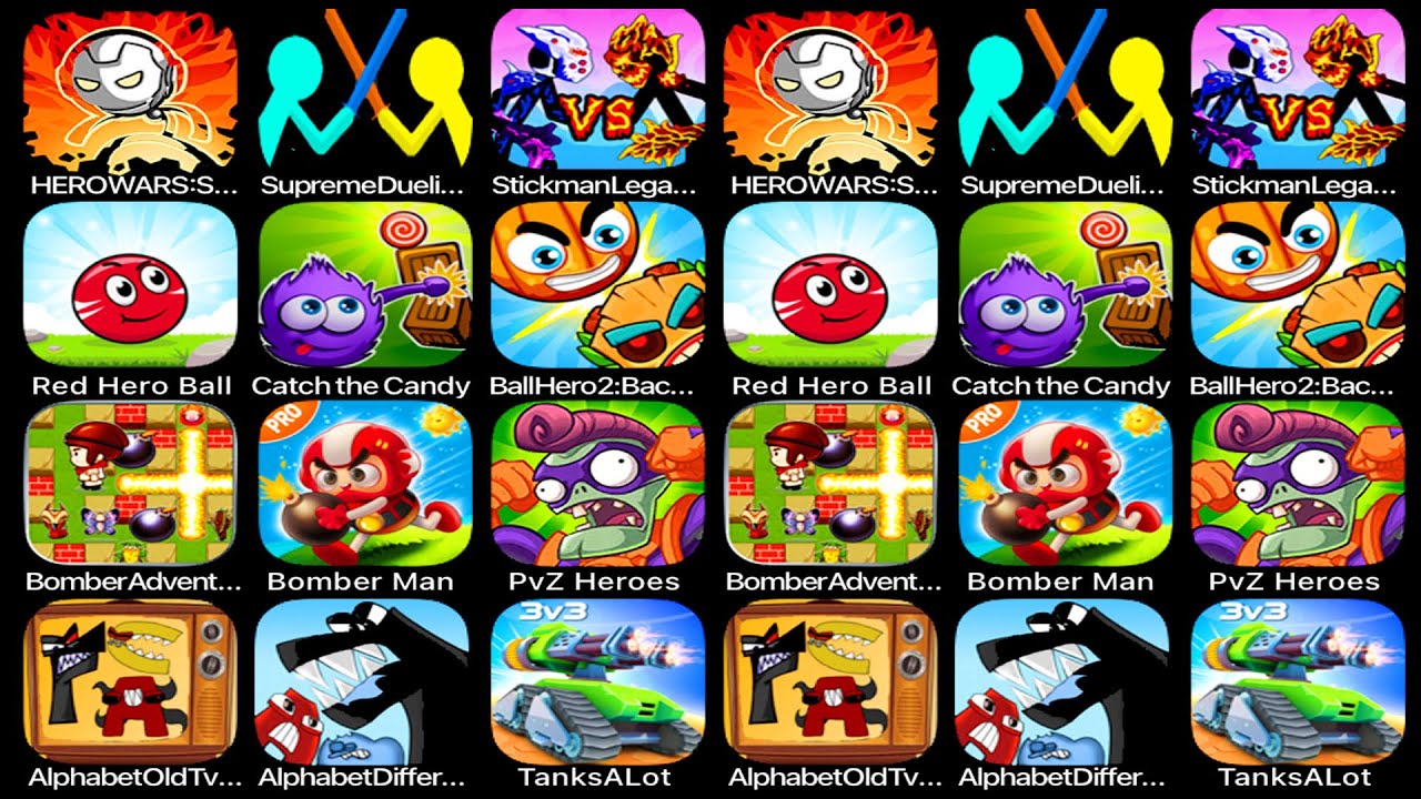 PLAYING AS STICKMAN LEGACY, ALPHABET DIFFERENT LORE, BOMBER ADVENTURE ...