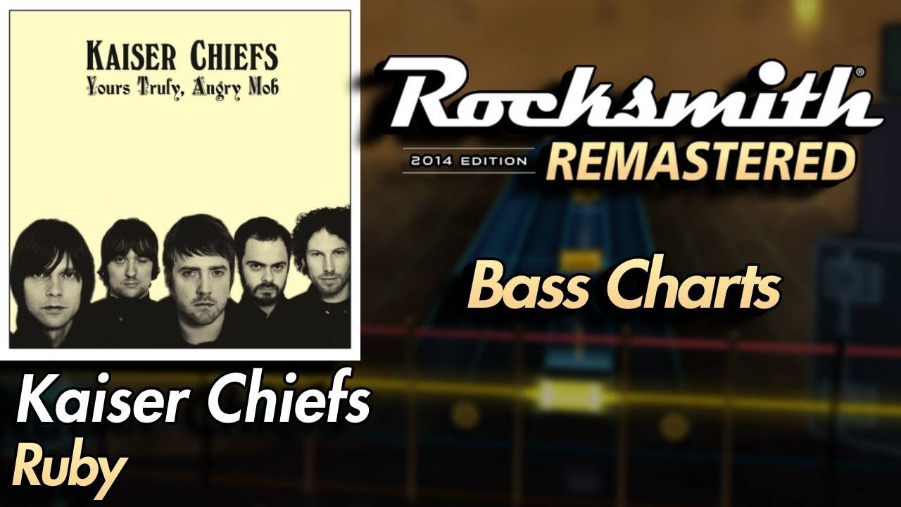 Kaiser Chiefs - Ruby | Rocksmith® 2014 Edition | Bass Chart - YouTube