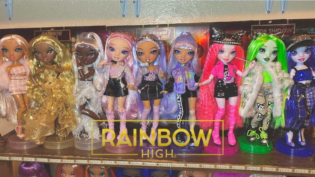 RANKING THE RAINBOW VISION DOLLS FROM RAINBOW HIGH | Rainbow divas, Royal 3, and Neon Shadow🌈 ...