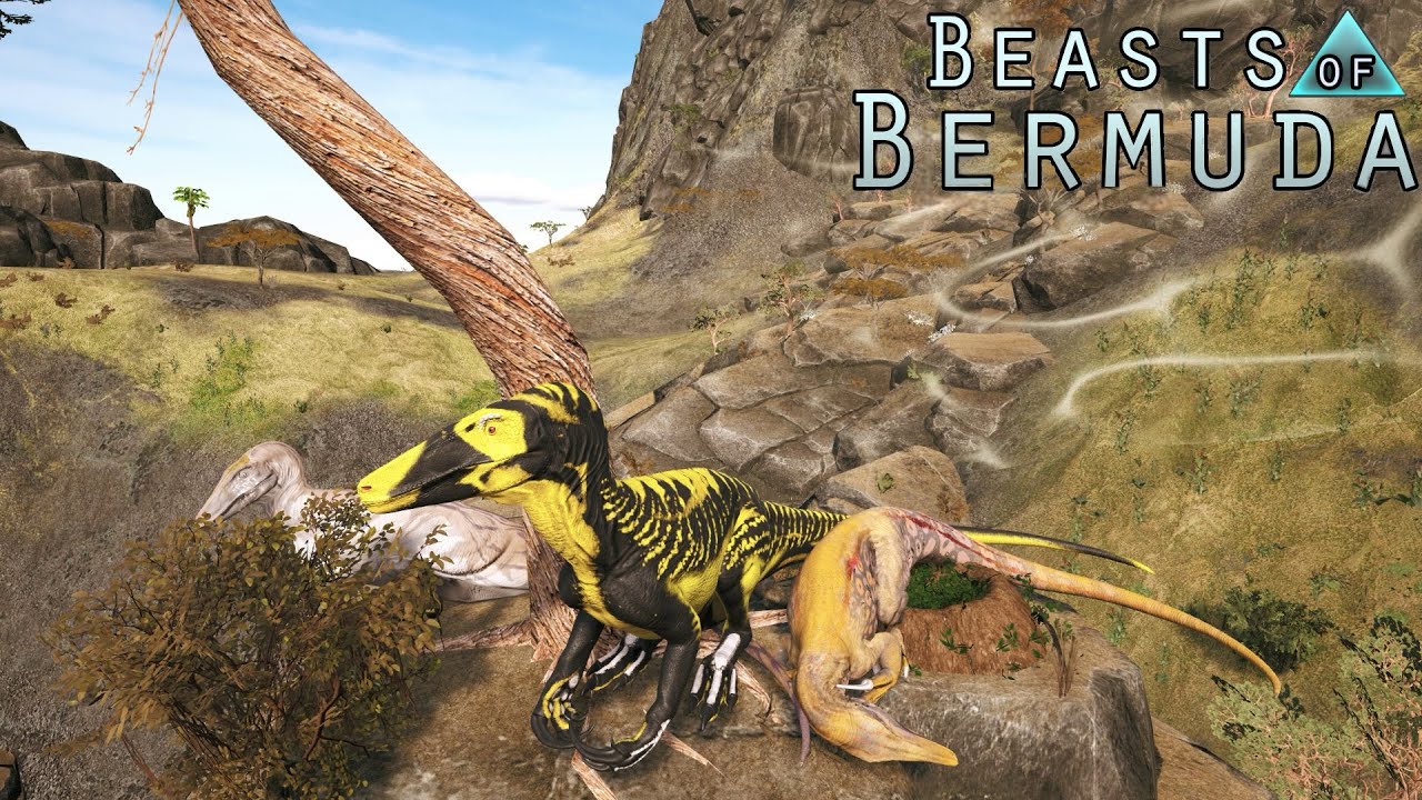 Life in a Megaraptor Pack (Beasts of Bermuda) - YouTube