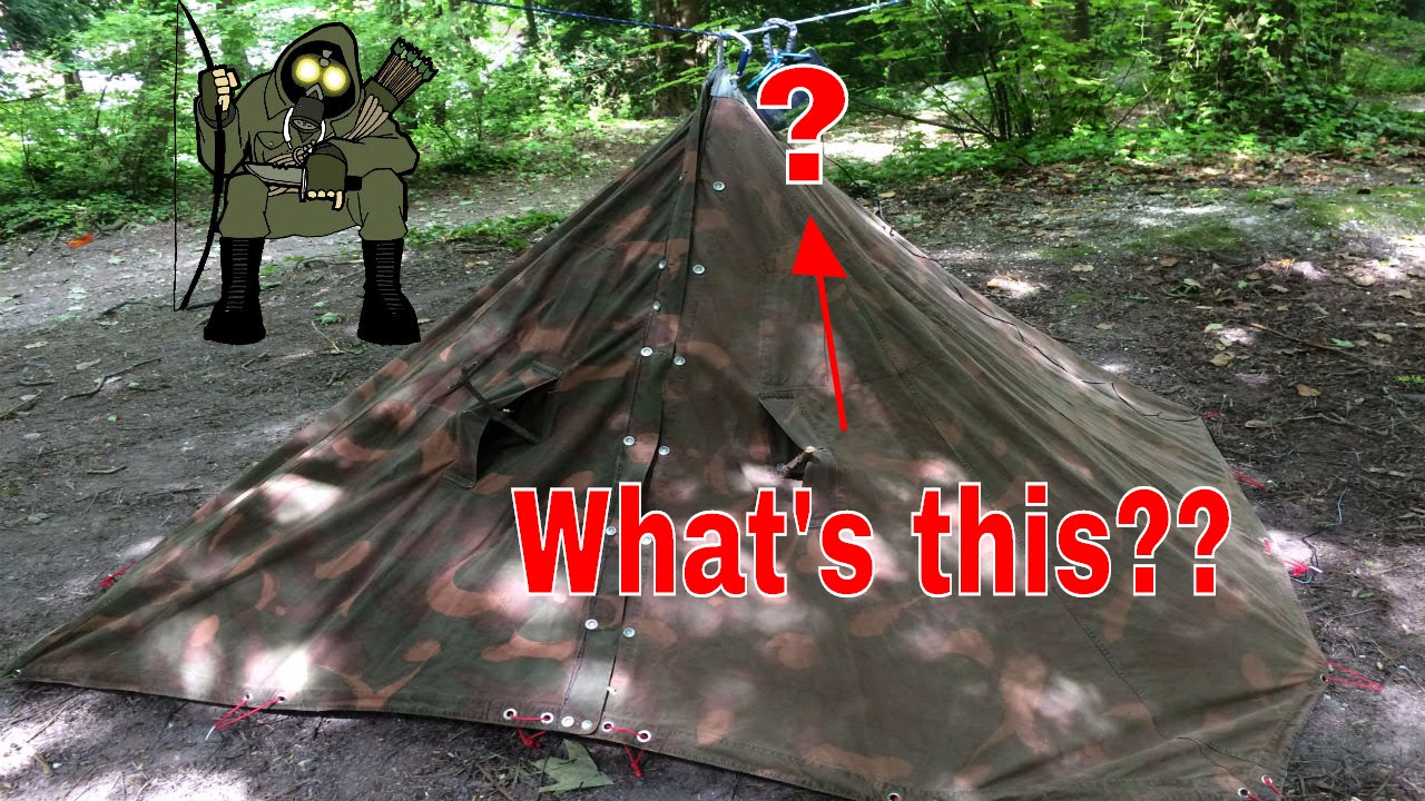 Lavvu tent mod. - YouTube