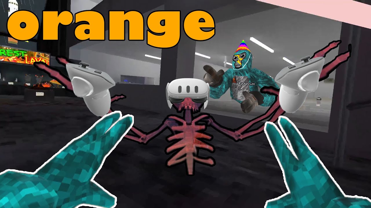 How To Spawn ORANGE LUCY In | Gorilla Tags | New Halloween UPDATE ...