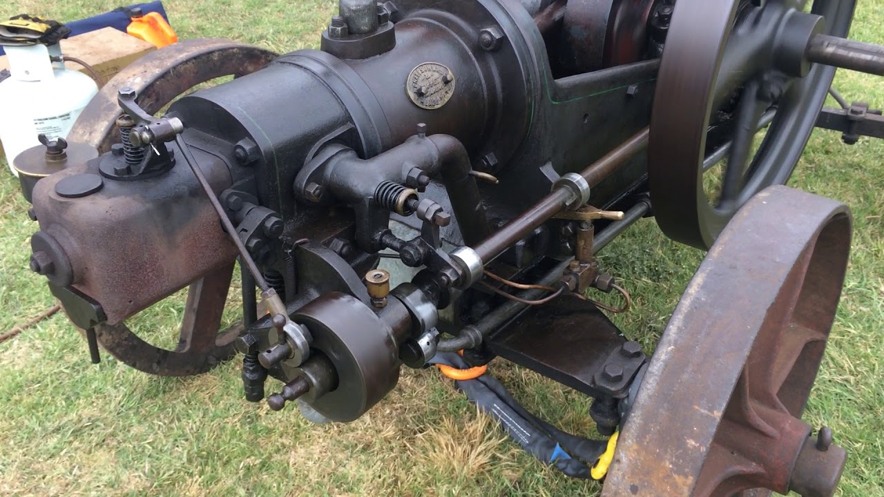 Austral Oil Engine 1917 - YouTube