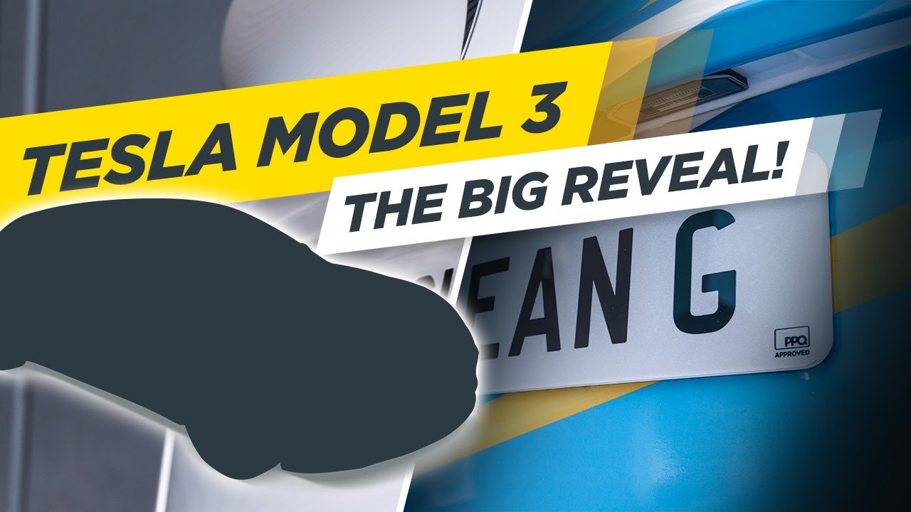 Our Tesla Model 3 Is Finally Completed! The Big Reveal!! - YouTube