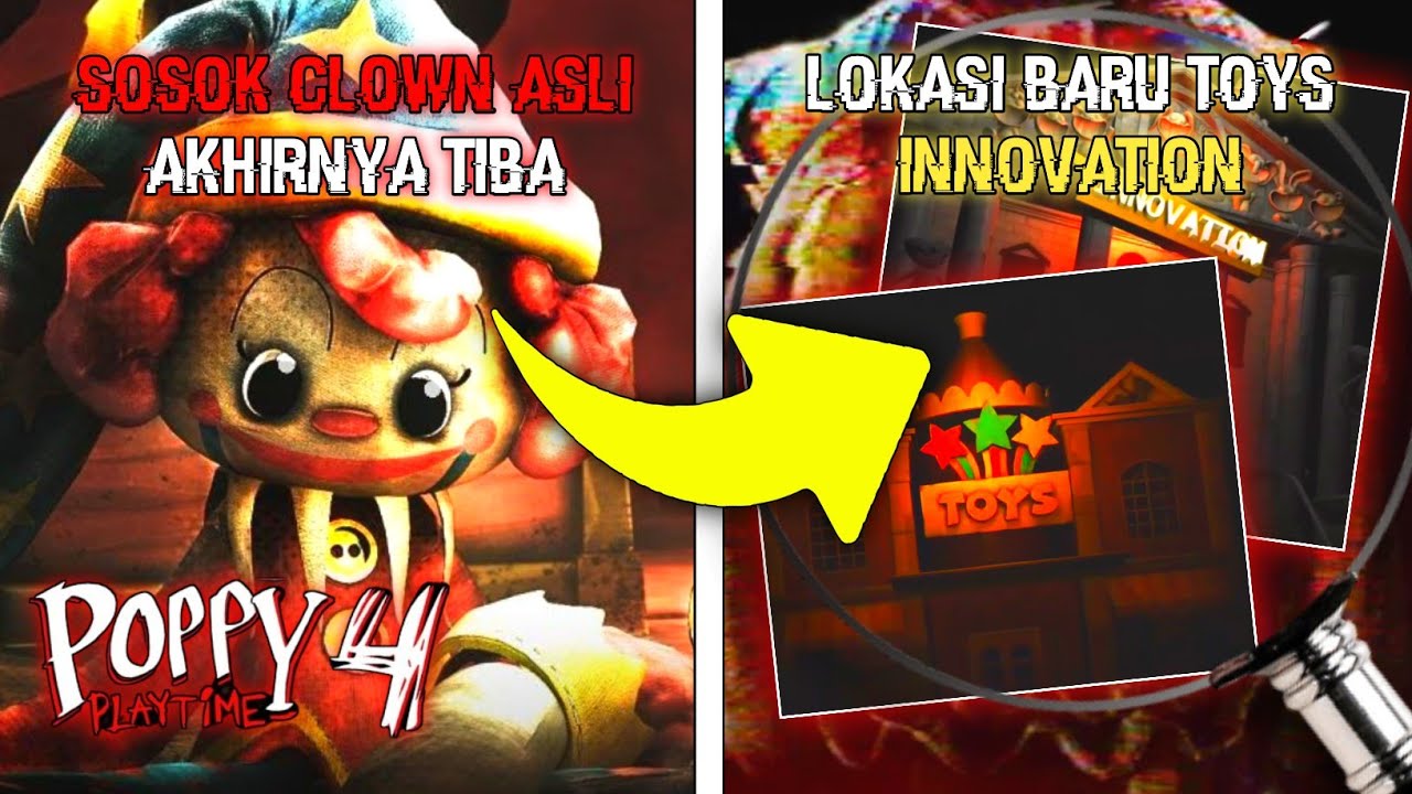 KITA SEMUA BENAR, MAP BARU INNOVATION & TOYS !!! Investigasi Poppy ...