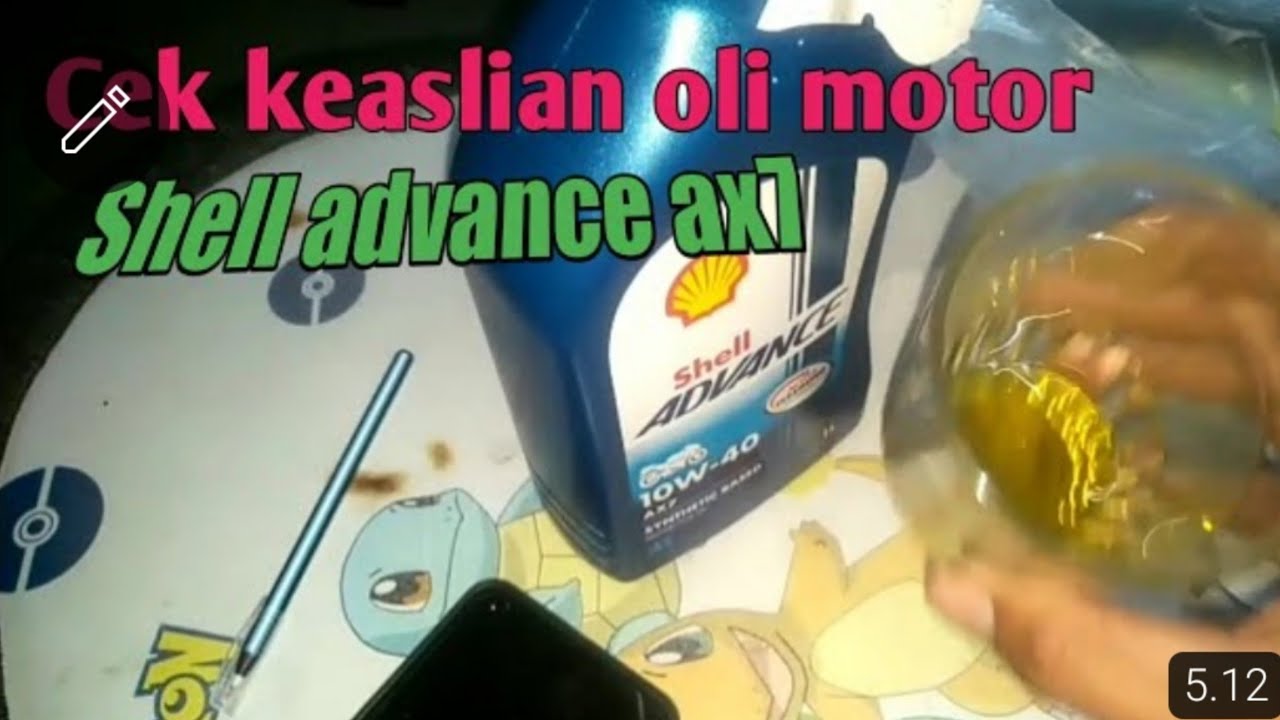 cara membedakan oli shell asli atau palsu - YouTube