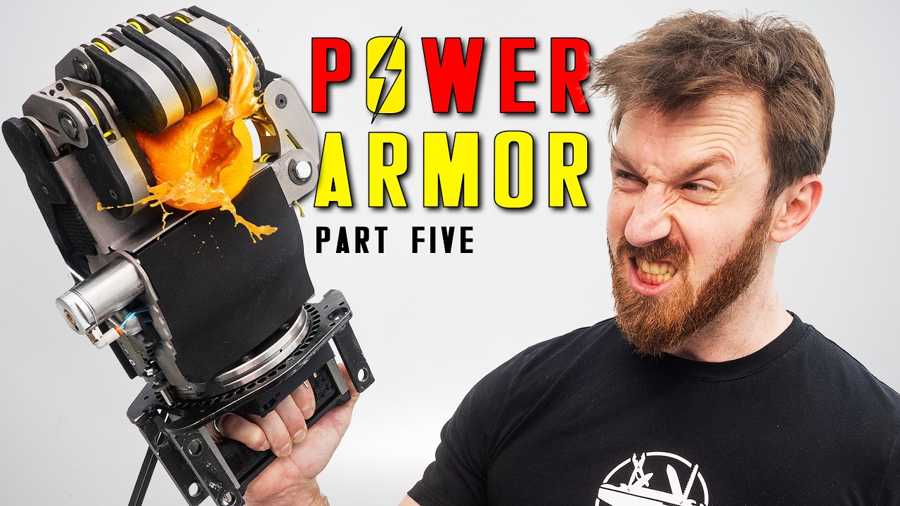 Building Robotic Hands | Real Life Power Armor (Part 5/6) - YouTube