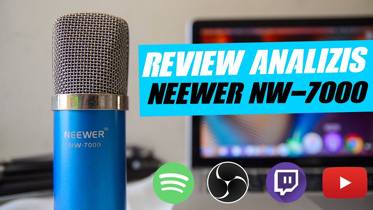 (Neewer NW 7000 USB) El mejor microfono para gameplays y streaming 2020 ...