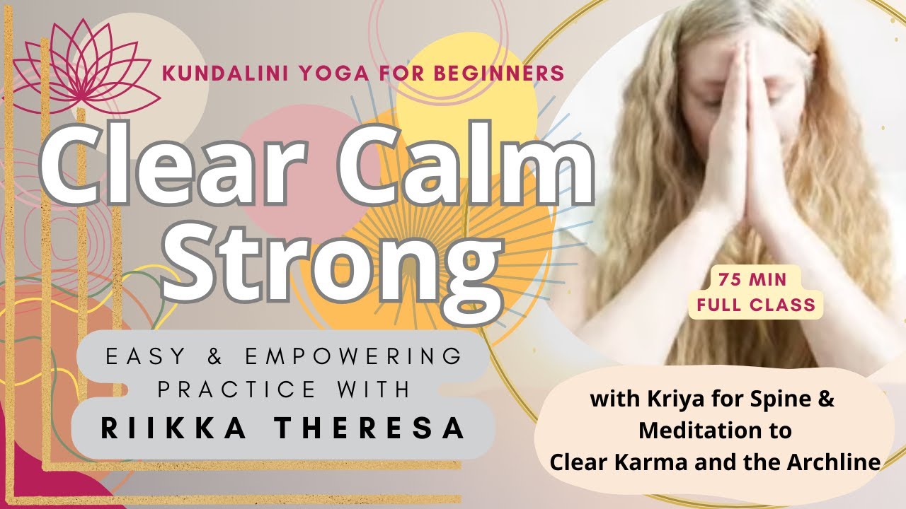 Yoga for the Spine: To Clear, Calm & Strong Body, Mind & Spirit. - YouTube