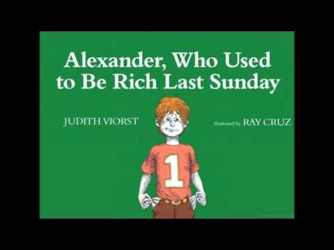 Alexander, Who Used to Be Rich Last Sunday - YouTube