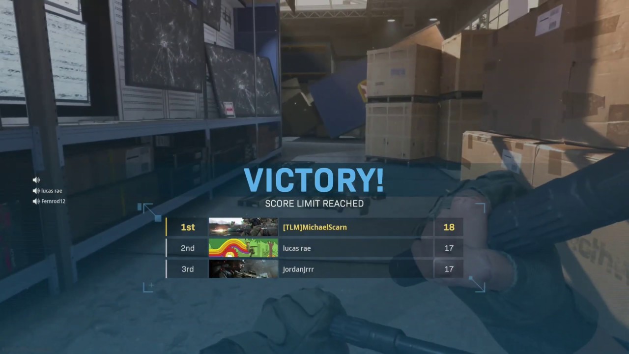 Gun Game Win with some quick scope and flaming knife kill..... - YouTube