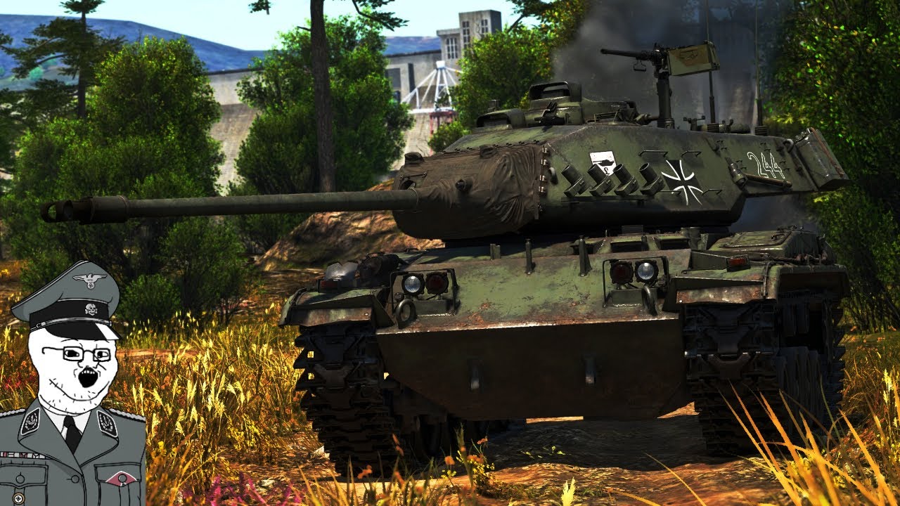 leKPz M41 german light tank! - YouTube