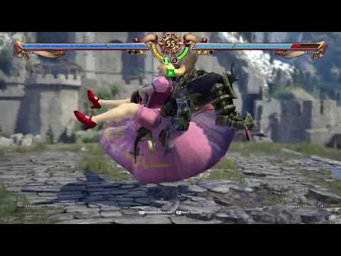 Princess Peach in Soul Calibur 6