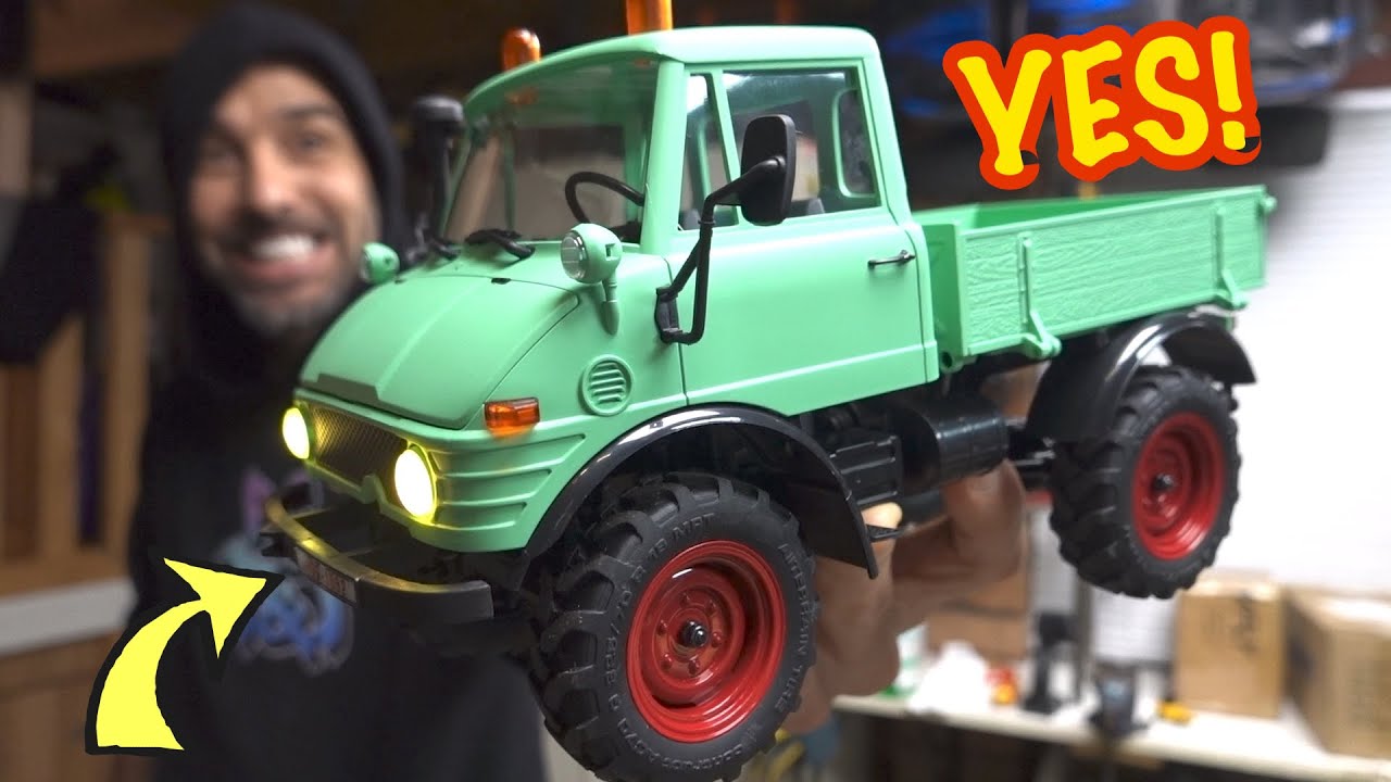 YOU WILL WANT THIS UNIMOG CRAWLER! - YouTube