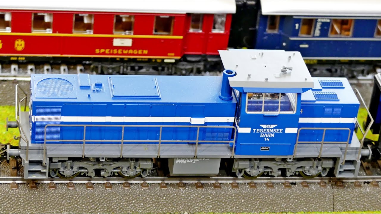 Märklin Tegernsee Bahn Set Digital - YouTube