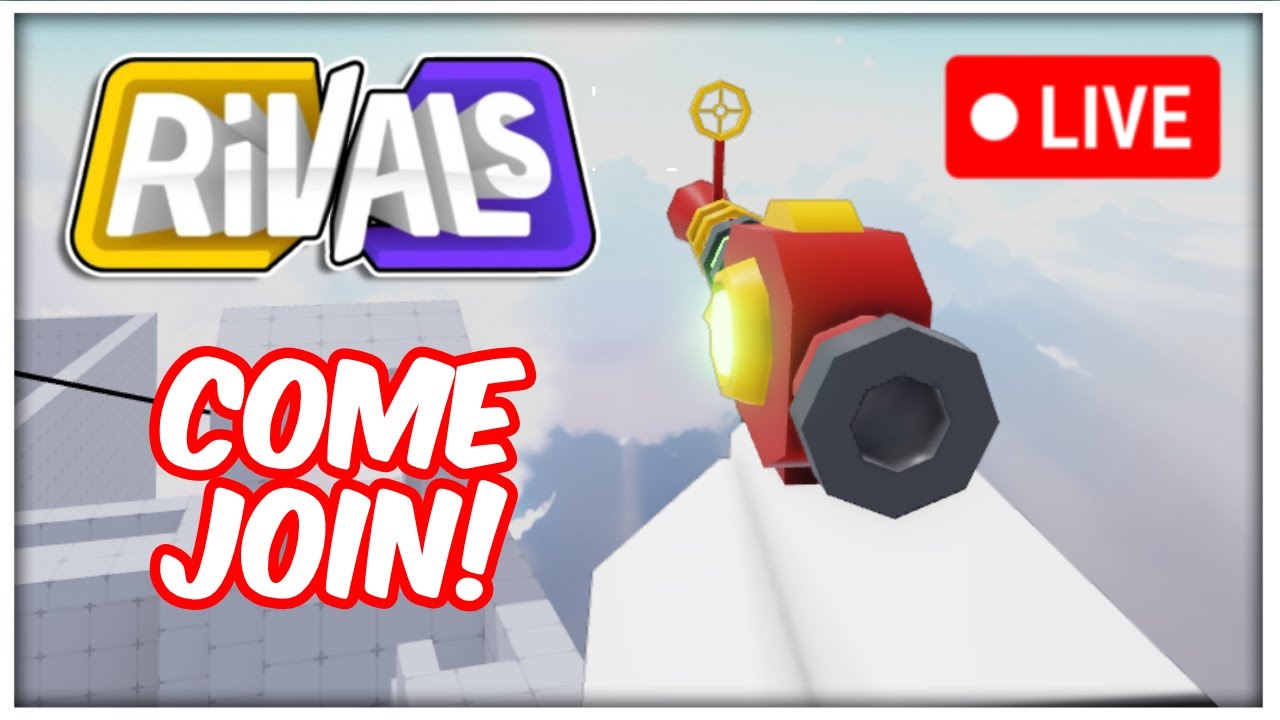 🔴 LIVE PLAYING WITH VIEWERS IN ROBLOX RIVALS - YouTube