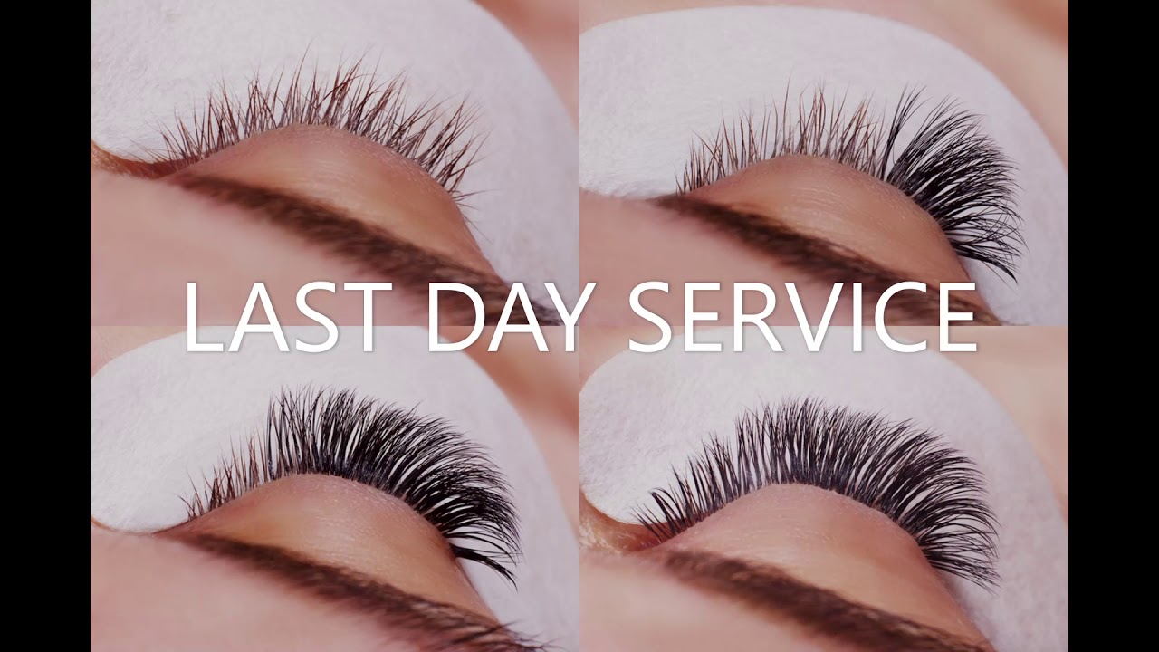 Eyelash Extension in Lynee Nails & Beauty - YouTube