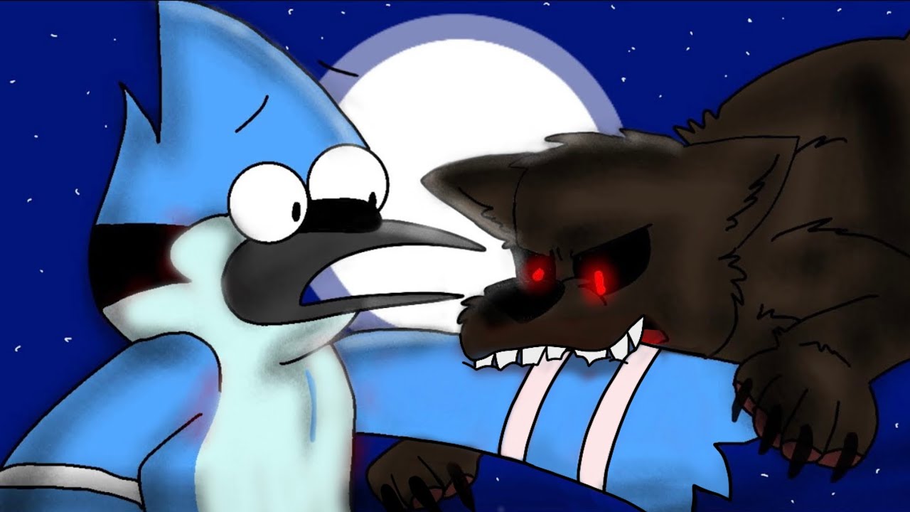 Mordecai & Rigby turn into Werewolves! (Part 1) “Regular Show” - YouTube
