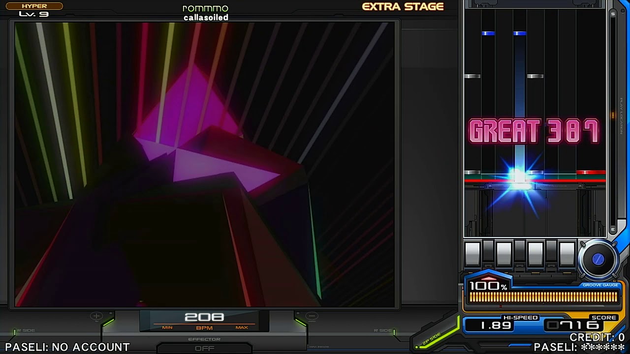 beatmania IIDX 28 BISTROVER rommmo SPH 正規 - YouTube