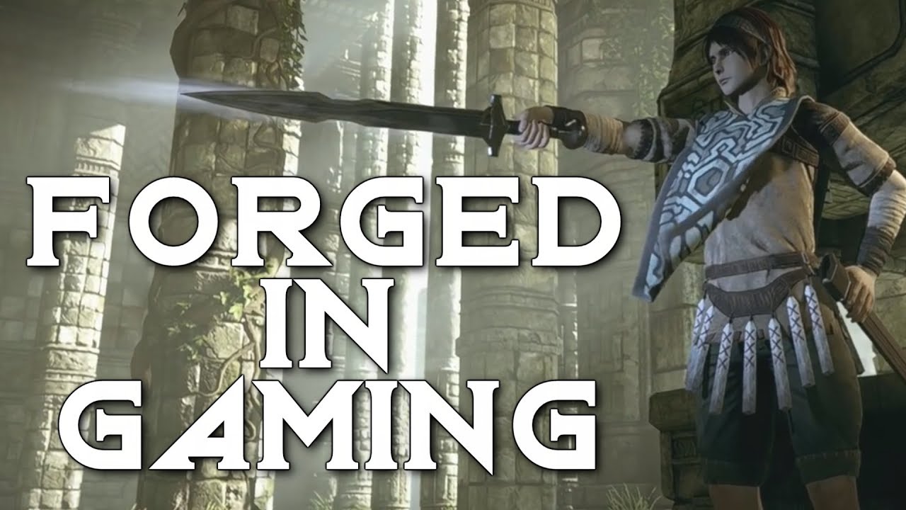 Forged in Gaming: The Ancient Sword - Shadow of the Colossus - YouTube