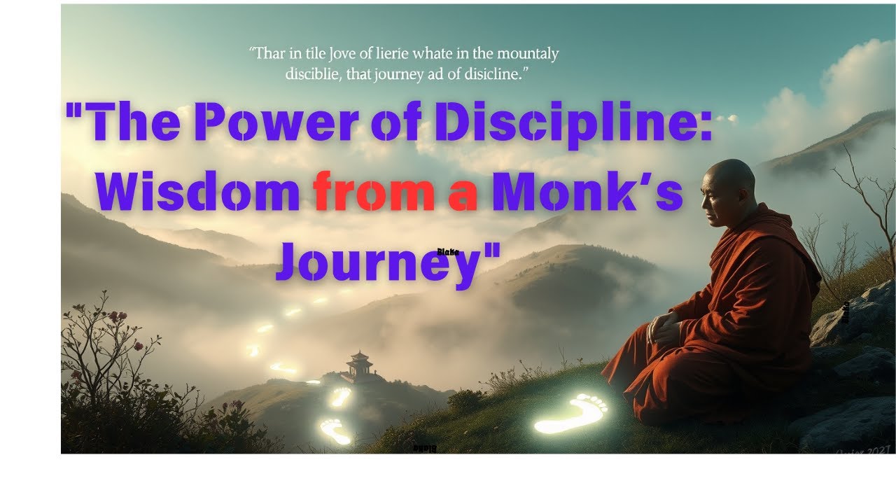 The Power of Discipline Wisdom from a Monk's journey - YouTube