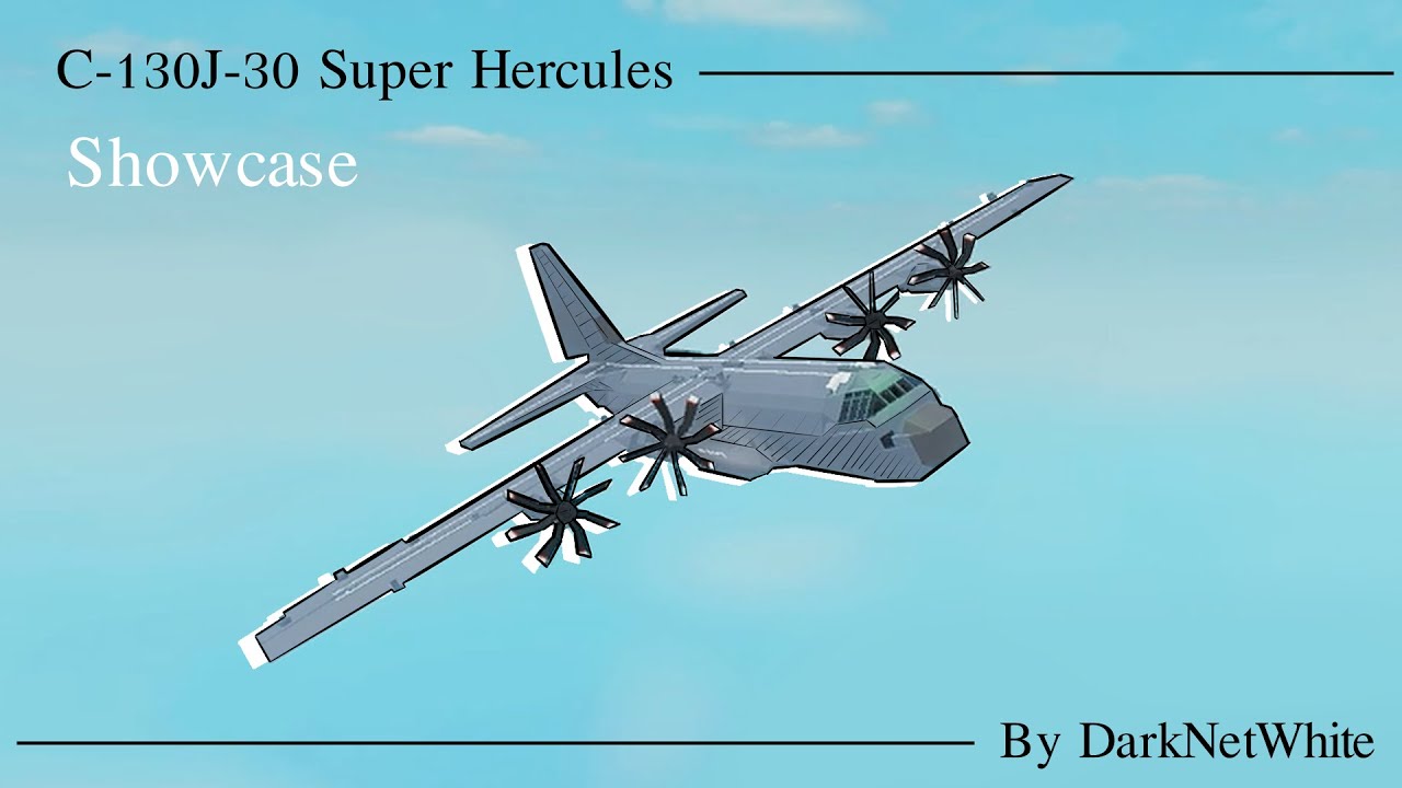 C-130J-30 showcase - plane crazy - YouTube