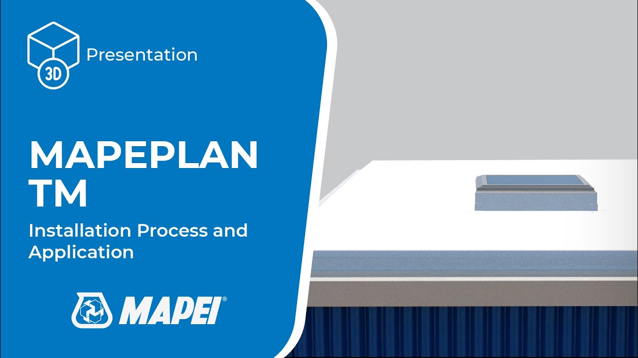 Mapei MEEA | Application Procedure | Mapeplan TM System - YouTube