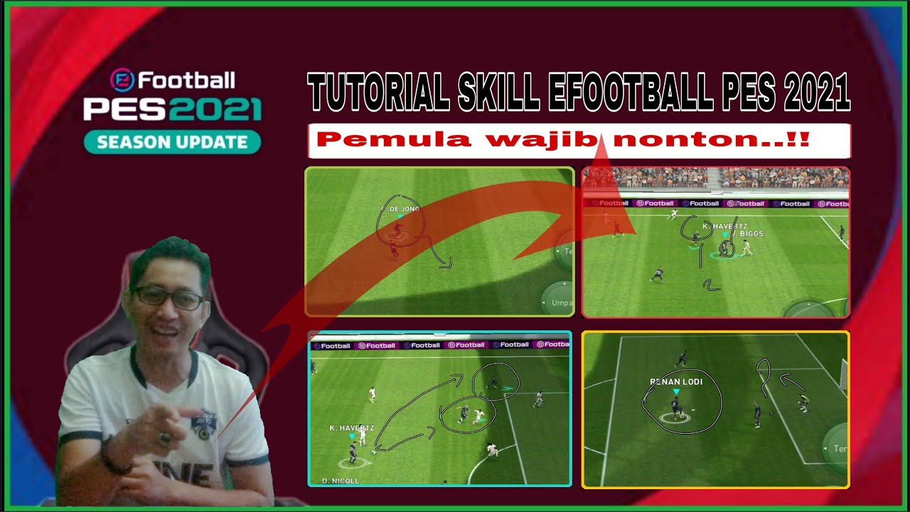 TUTORIAL SKILL EFOOTBALL PES 2021 - YouTube