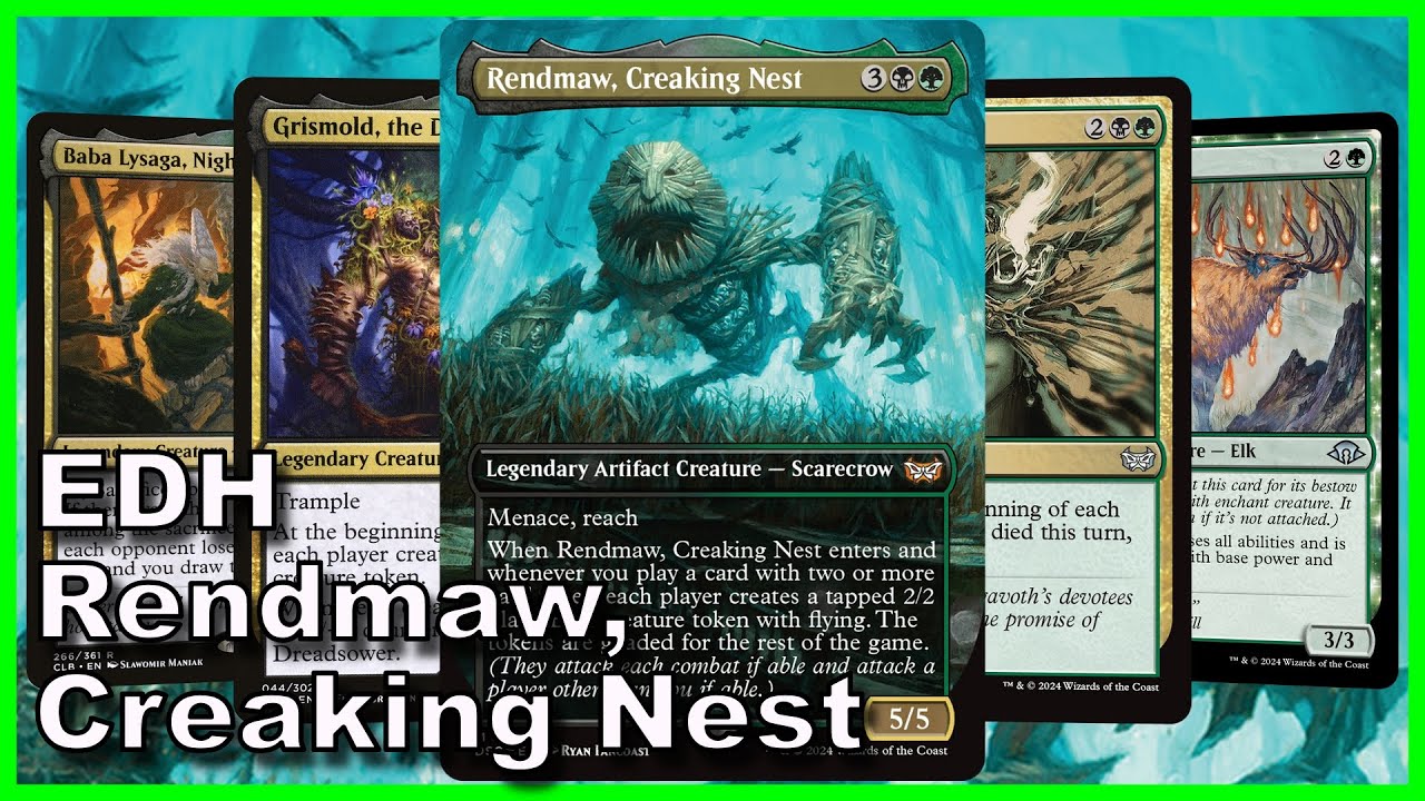 Rendmaw, Creaking Nest EDH Deck Tech | Magic the Gathering - YouTube