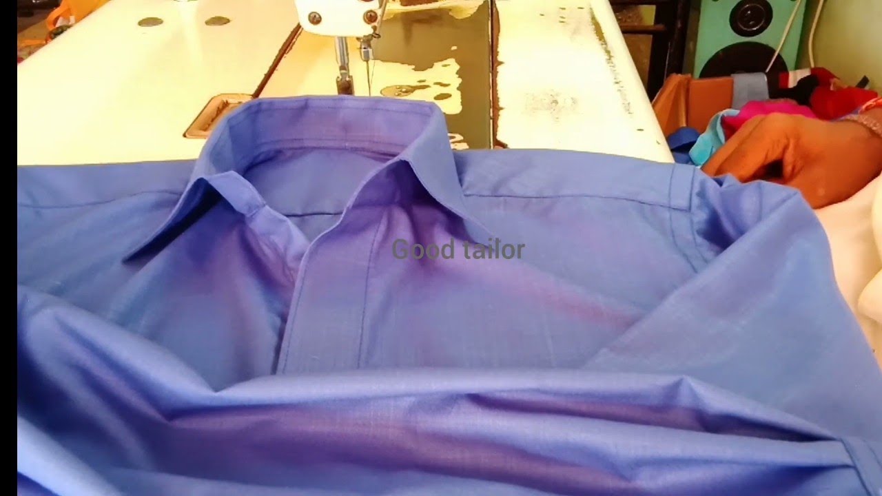 Men Full hand sahrt stiching in 36 minutes /Good Tailor - YouTube