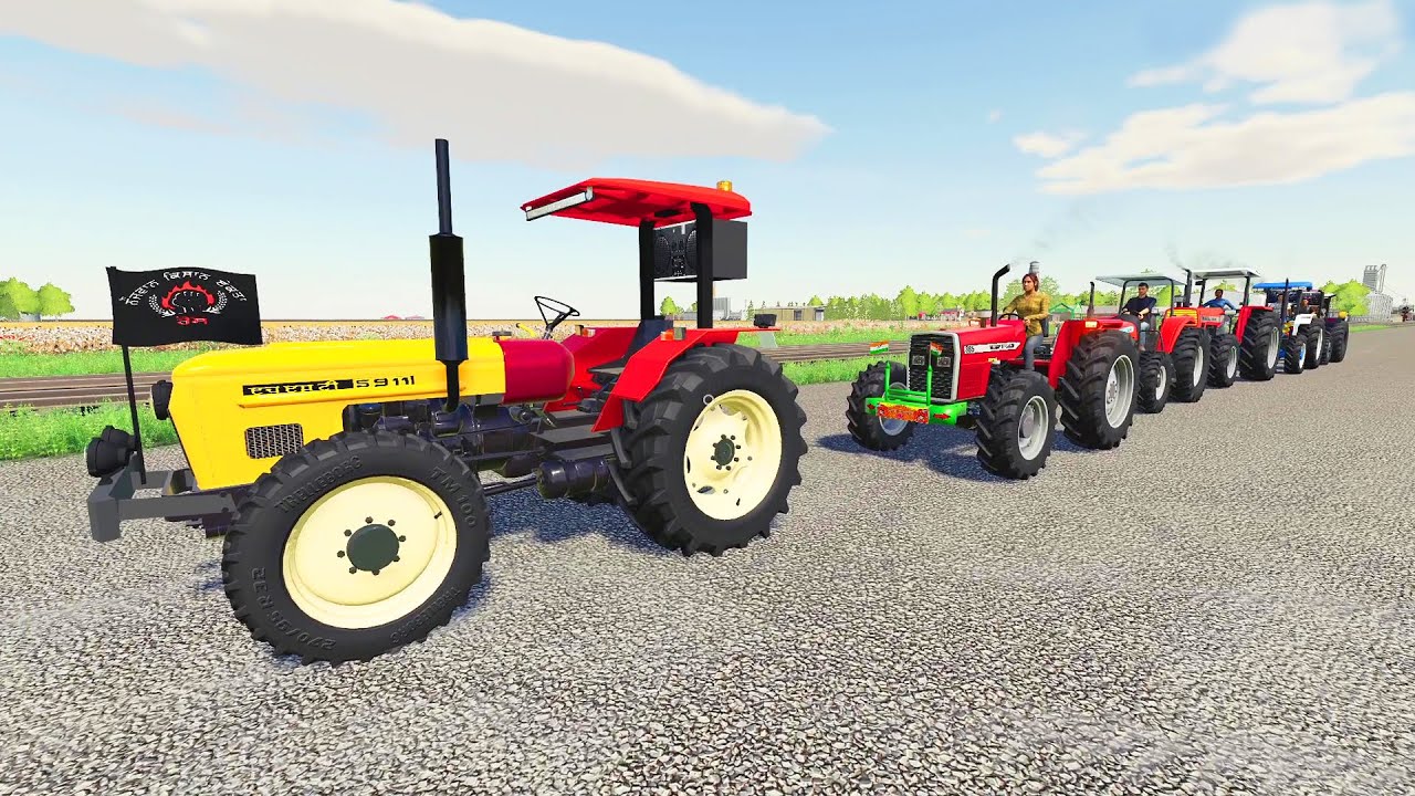 Indian Tractors Showroom #6 | Indian Tractor Farming Simulator Game ...
