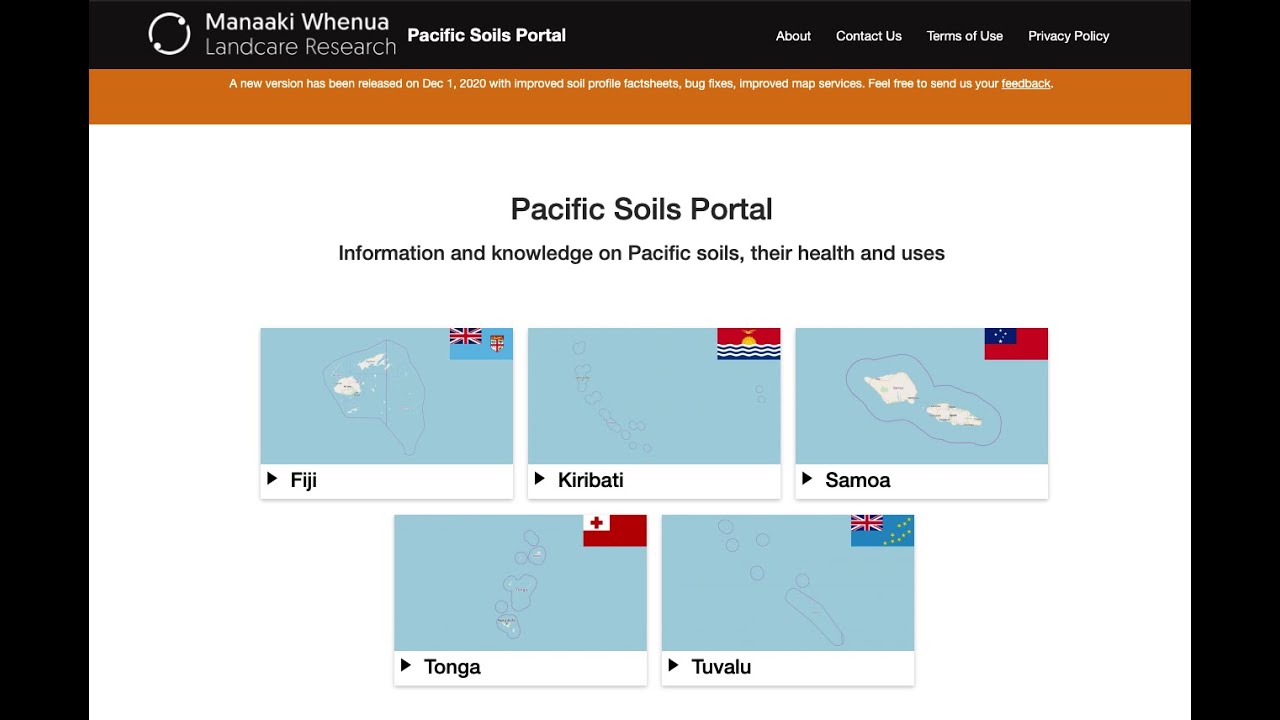 How to use the Pacific Soil Portal forTonga - YouTube