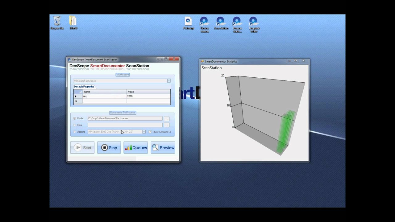 SmartDocumentor - ScanStation (Primavera Facturacao) - YouTube