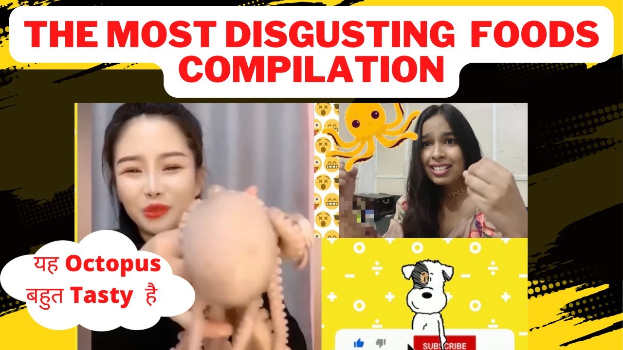 The Most Disgusting ASMR Foods Compilation| Fails and weird Mukbang ...